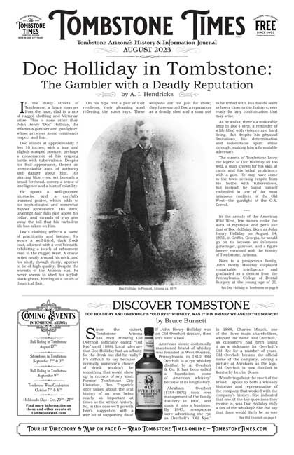 Tombstones History Journal - Tombstone Times